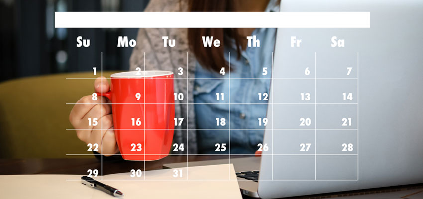 Keep your appointments, be on time and be respectful